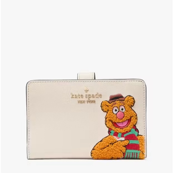 kate spade | Bags | Kate Spade X Disney Muppets Medium Saffiano Bifold ...